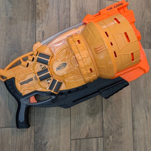 Nerf | Toys | Nerf Doomlands The Judge Blaster Soft Dart Gun Blaster ...